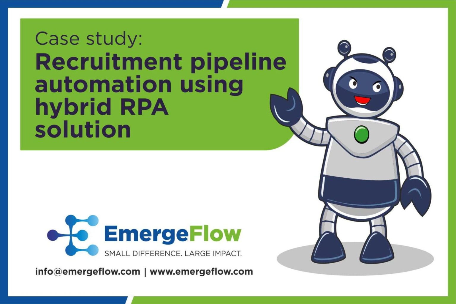 Recruitment pipeline automation using hybrid RPA – Case study ...