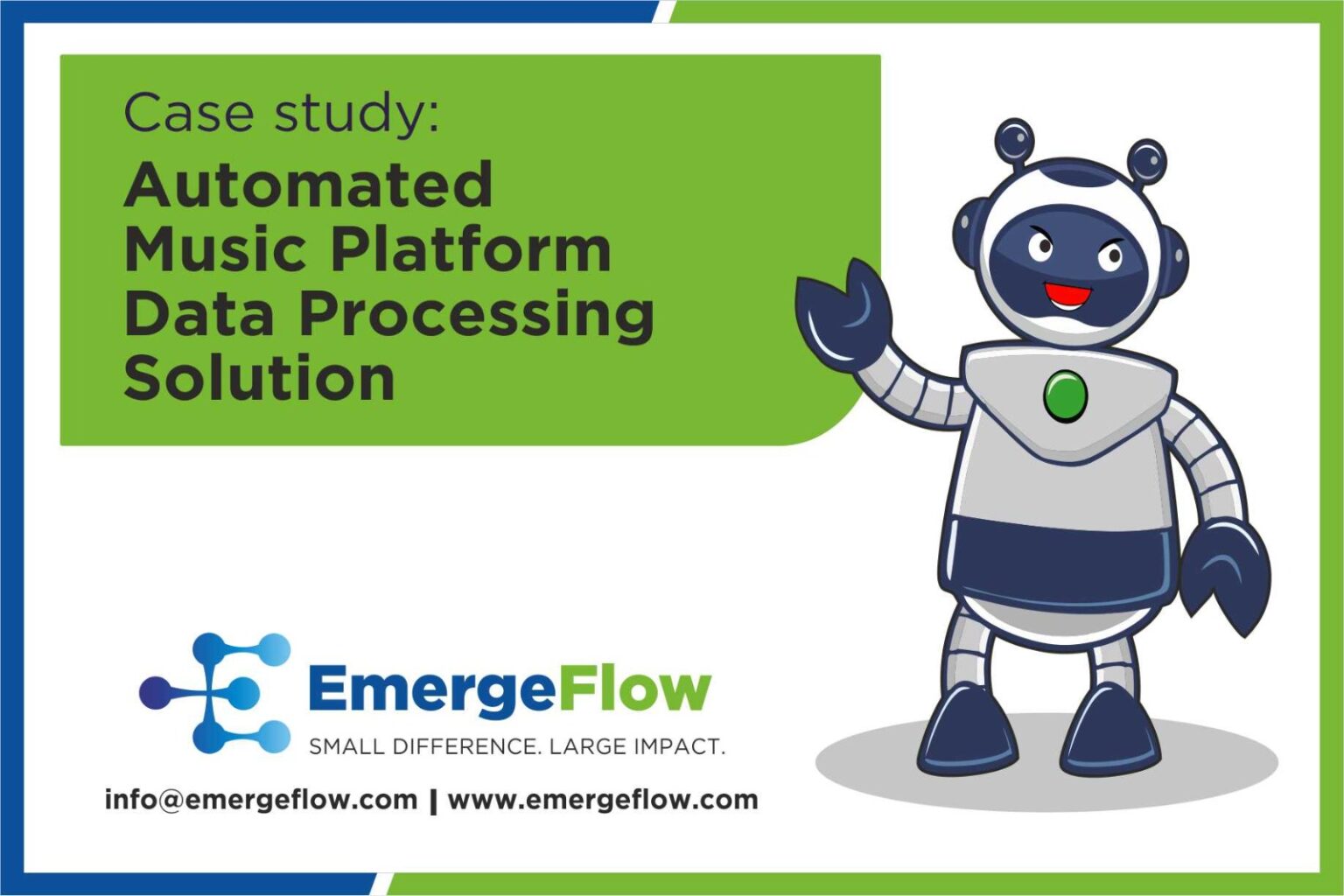 Automated Music Platform Data Processing Solution - EmergeFlow Technologies